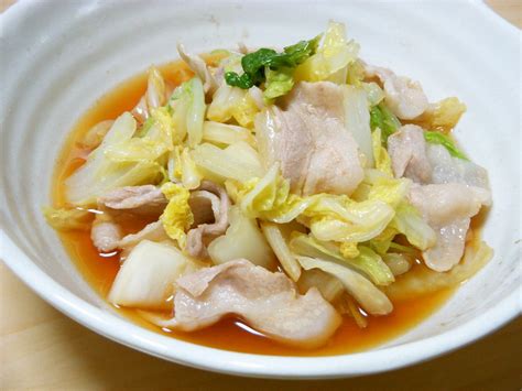 豚バラ肉＆白菜のレンジ蒸し♪ポン酢でー By ポン酢職人nao 【クックパッド】 簡単おいしいみんなのレシピが396万品