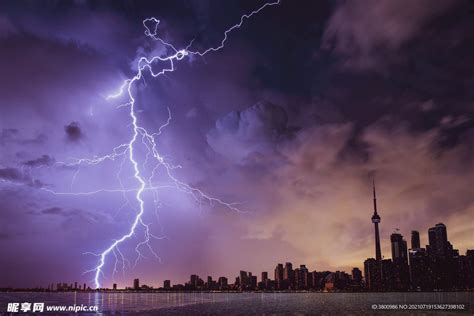 雷电摄影图 自然风景 自然景观 摄影图库 昵图网