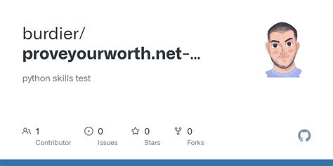 Github Burdier Level3 Start Python Skills Test