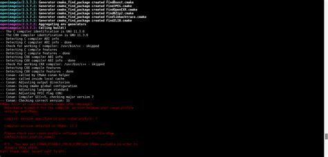 Detected A Mismatch For The Compiler Version Between Your Conan Profile