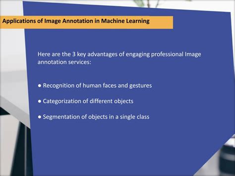 PPT Image Annotation In Machine Learning Applications PowerPoint Presentation ID