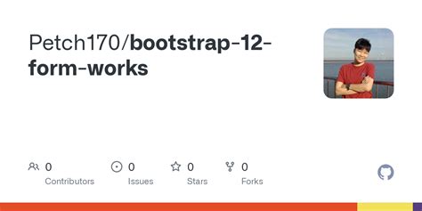 Github Petch170bootstrap 12 Form Works Github Petch170bootstrap 12 Form Works