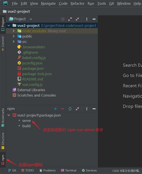 Webstorm Vue Npm Webstorm Npm Csdn