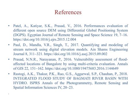 Application Of GIS And Remote Sensing In Flood Risk Management PPTX Civil Engineering