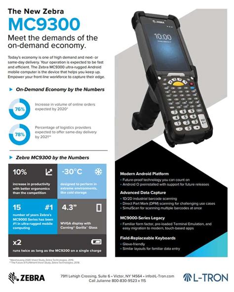 Zebra Mc9300 Infographic L Tron Resource Center