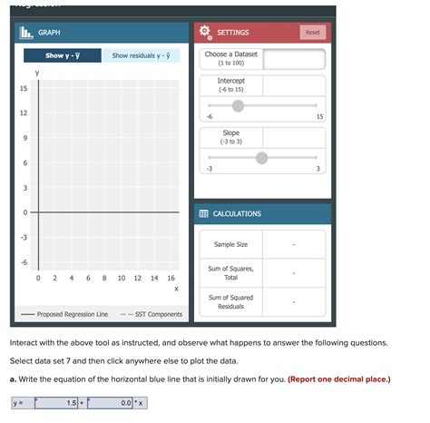 Solved Interact With The Above Tool As Instructed And