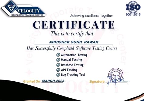 Abhishek Pawar On Linkedin Hello Connections Im Excited To Share That Ive Completed Software