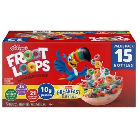 Carnation Breakfast Essentials Froot Loops Flavored Nutritional Drink 8 Fl Oz Delivery Or