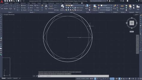 Lecture AutoCAD Circle And Arc Commands Technical Drawing II Archives Civil MDC