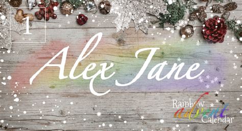 Rainbow Advent Calendar Delivering Christmas Alex Jane