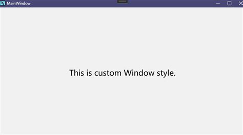 Wpf Title Bar Microsoft Qanda