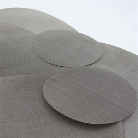 9 Disc Pack 2 Type 304 Stainless Steel Woven Wire Cloth 60x60 Mesh