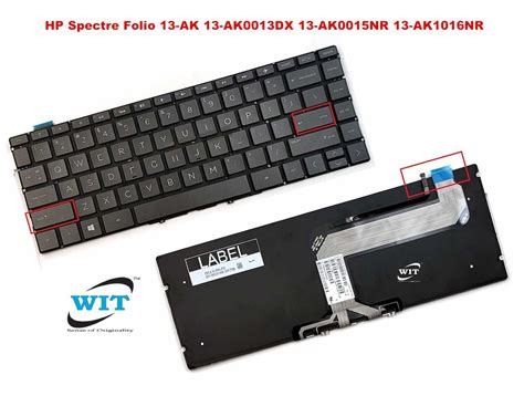 Laptop Internal Keyboard Keypad For Hp Spectre Folio 13 Ak 13 Ak0013dx 13 Ak0015nr 13 Ak1016nr
