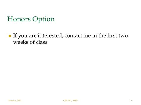 Ppt Cse 260 Discrete Structures In Computer Science Course Intro