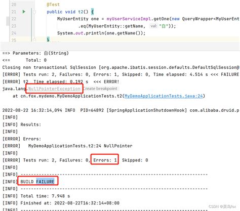 There Are Test Failures Csdn
