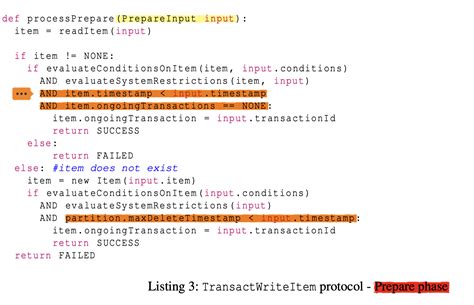 distributed transaction in dynamodb