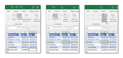 How To Undo A Macro With Vba Onundo And Onrepeat