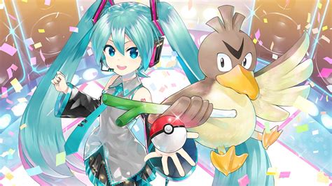 A Music And Art Collabration Between Pokemon And Hatsune Miku Has Started Vgc