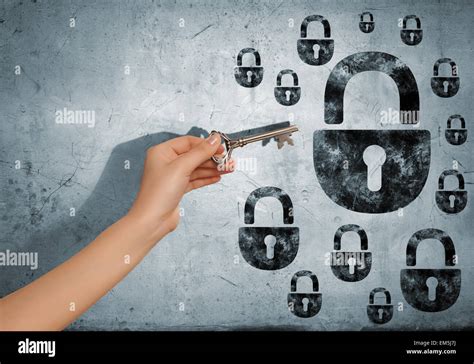 Key To Problem Stock Photo Alamy