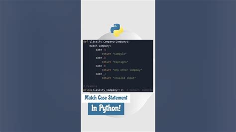 3 Python Theory Match Case Statements In Python Youtube 3 Python Theory Match Case Statements In Python Youtube
