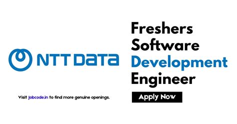 Freshers Software Development Engineer Job Opportunity Jobcode
