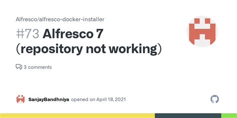 Alfresco Repository Not Working Issue Alfresco Alfresco Docker Installer Github