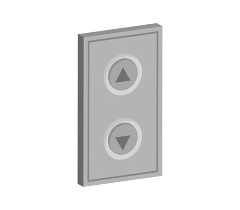 엘리베이터 버튼 무료 벡터