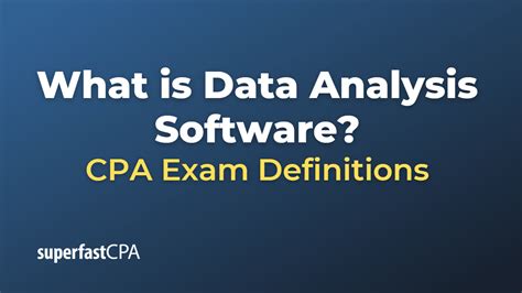 What Is Data Analysis Software Superfastcpa Cpa Review