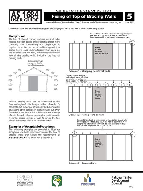 As1684 5guide Pdf New South Wales Australia