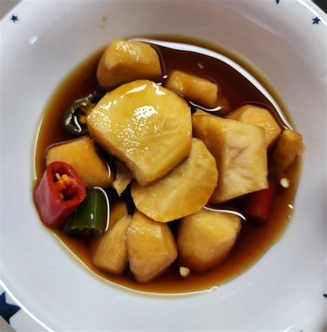 돼지감자장아찌만들기 아삭한 식감이 매력적인 생돼지감자 장아찌 돼지감자손질하기 네이버 블로그