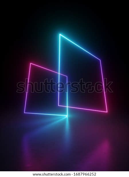 3d Render Abstract Minimal Geometric Background Stock Illustration 1687966252 Shutterstock