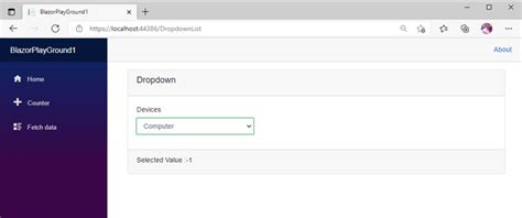 Blazor Playground Series Part 3 How To Create A Dropdown List In Blazor