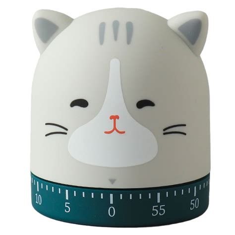 Cute Cat Timer 60 Minute 360 Degree Rotating Shop Today Get It Tomorrow