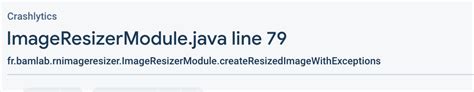 App Crashing On Take A Photo Option Issue Bamlab React Native Image Resizer GitHub