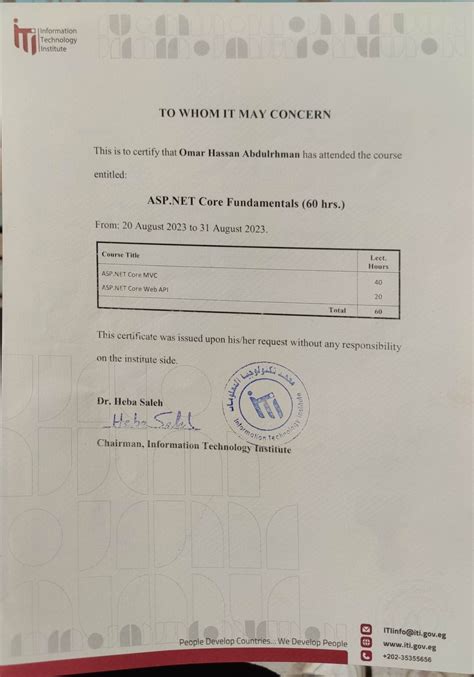 Iti Aspnetcore Omar Hassan