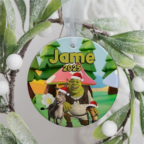 Shrek Ornament Christmas Ornament Shrek Christmas Ornament Christmas