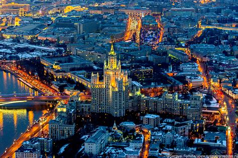 Москва с высоты птичьего полета Moya Moskva — Livejournal