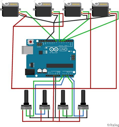 Arduino Based DOF Robotic Arm Control