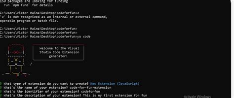 How To Create And Publish A Vs Code Extension Dev Community