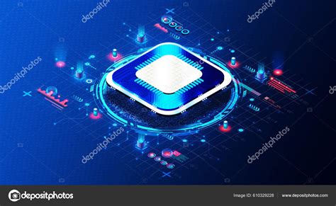 Electronic Design Automation Semiconductors Central Processing Units Eda Computer Chip — Stock