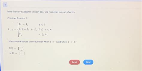 [solved] type the correct answer in each box use numerals instead of