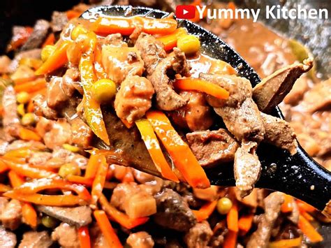 Igado Recipe A Filipino Ilocos Pork And Liver Dish Yummy Kitchen