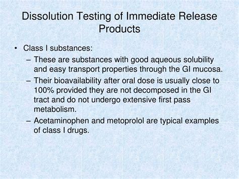 Ppt Dissolution Testing Powerpoint Presentation Free Download Id 5412294