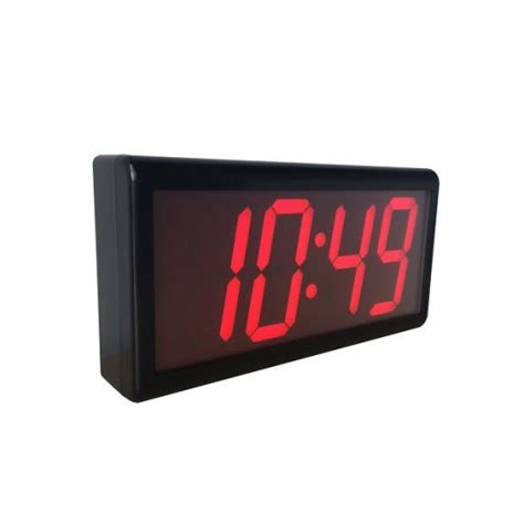 Ip Poe Clock Ntp 4 Digit With Bell Timer Option Advancenet