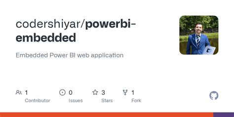 Github Codershiyarpowerbi Embedded Embedded Power Bi Web Application