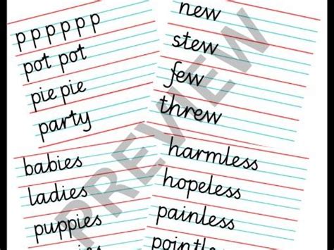 handwriting practice powerpoint cursive [49 slides] teaching resources