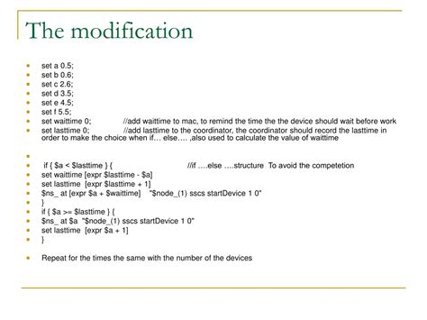 Ppt Develop New Mac Protocol For Uwb With Its Simulation Based On Ns2