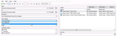 step 3 choose how to display report charts veeam mp for hyper v guide