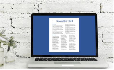 How To Make Columns In Word
