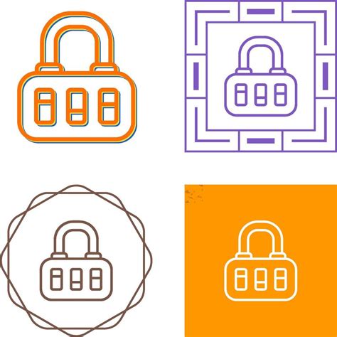 Security Lock Vector Icon 40796043 Vector Art At Vecteezy